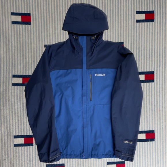 Marmot | Jackets & Coats | Marmot Goretex Full Zip Up Hooded Rain Windbreaker Jacket | Poshmark